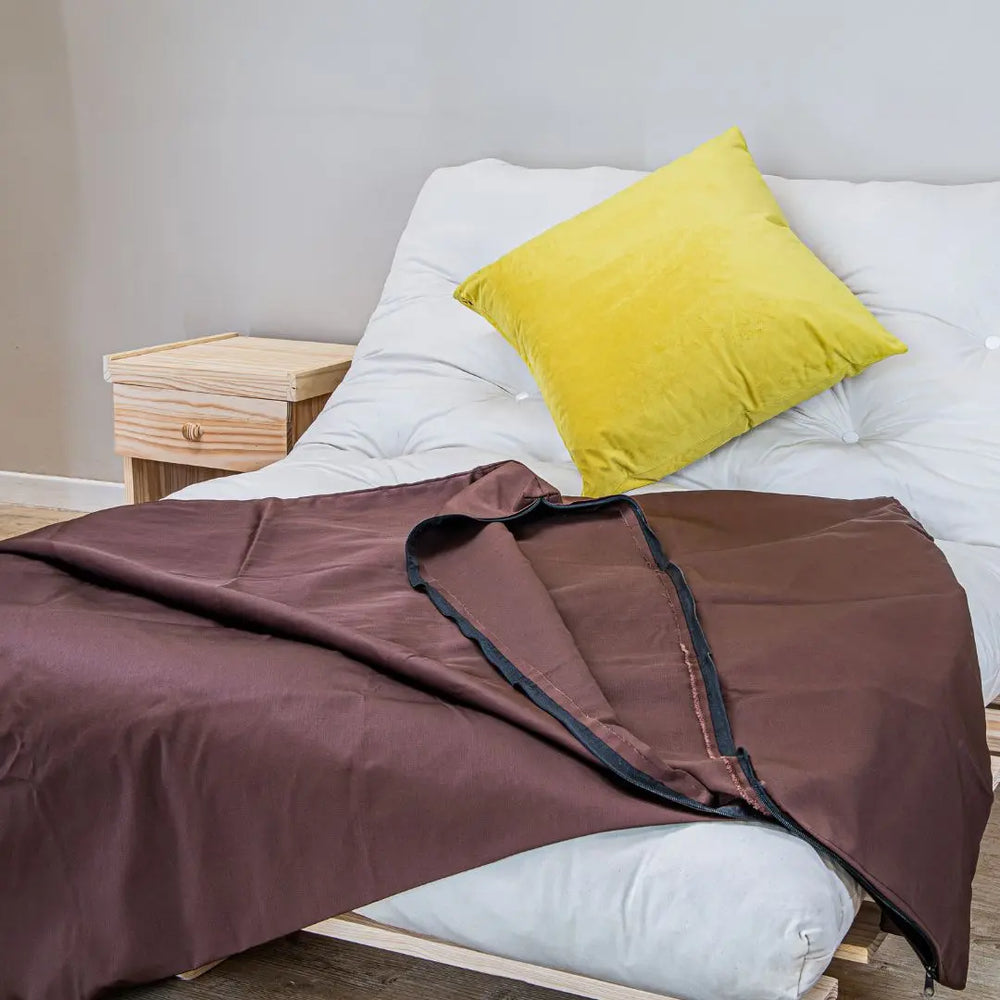 Futon zip cover protect your mattress and can be washed or dry cleaned